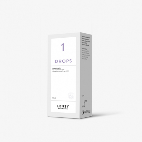Lensy Drops 1 - Kontaktlinsen-Pflegemittel – Lensy by Dynoptic
