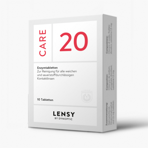 Lensy Care 20 - Kontaktlinsen-Pflegemittel – Lensy by Dynoptic Lensy Care 20 - Kontaktlinsen-Pflegemittel – Lensy by Dynoptic